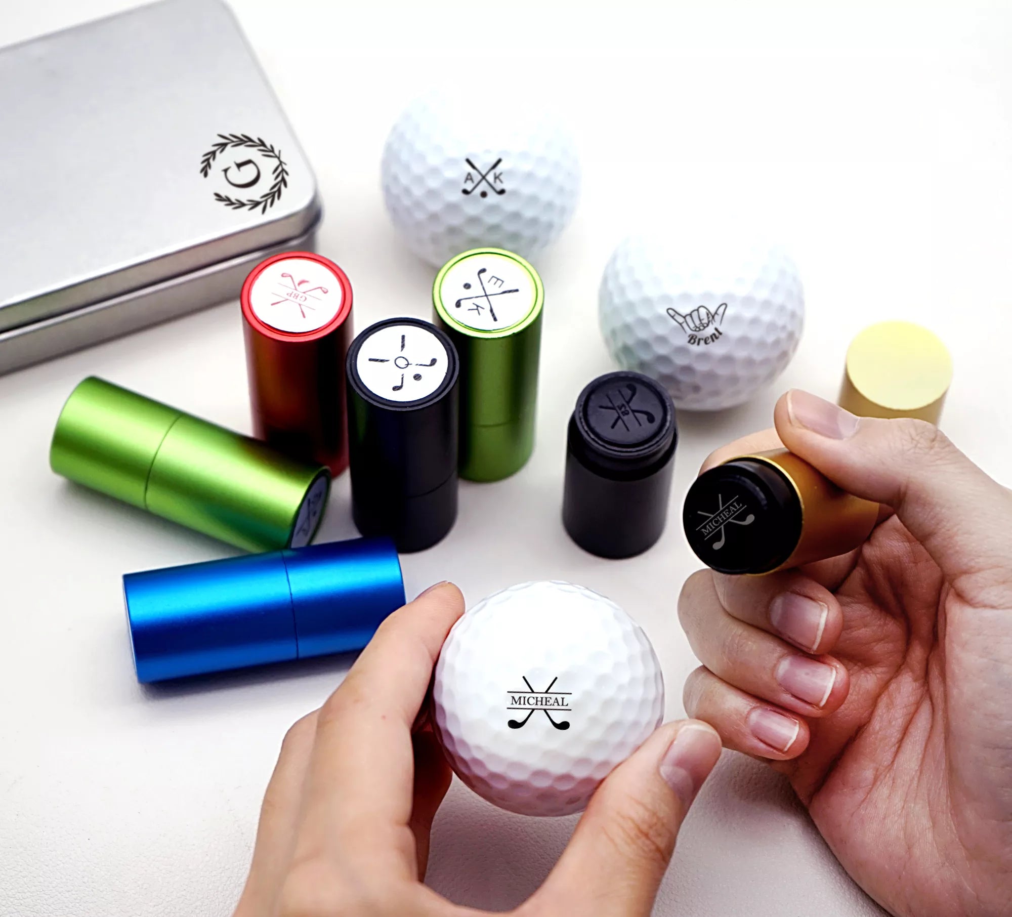 Golf Stamp – Custom Golf Ball Markers, Personalized Gifts for Golfers ...